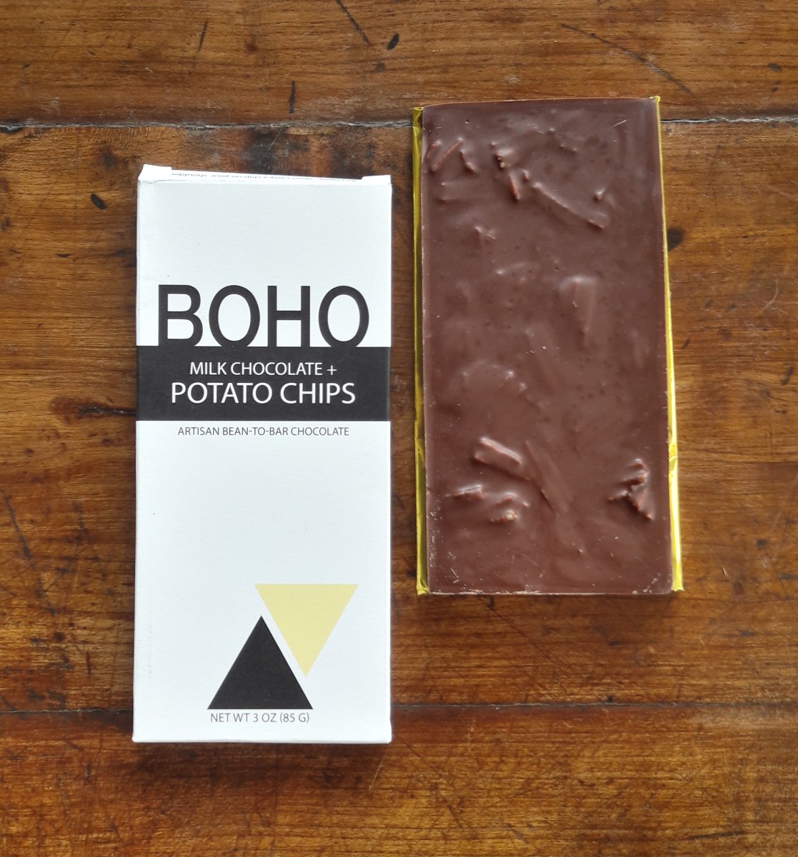 BOHO, Milk chocolate + Potato Chips – AND CHOCOLATE